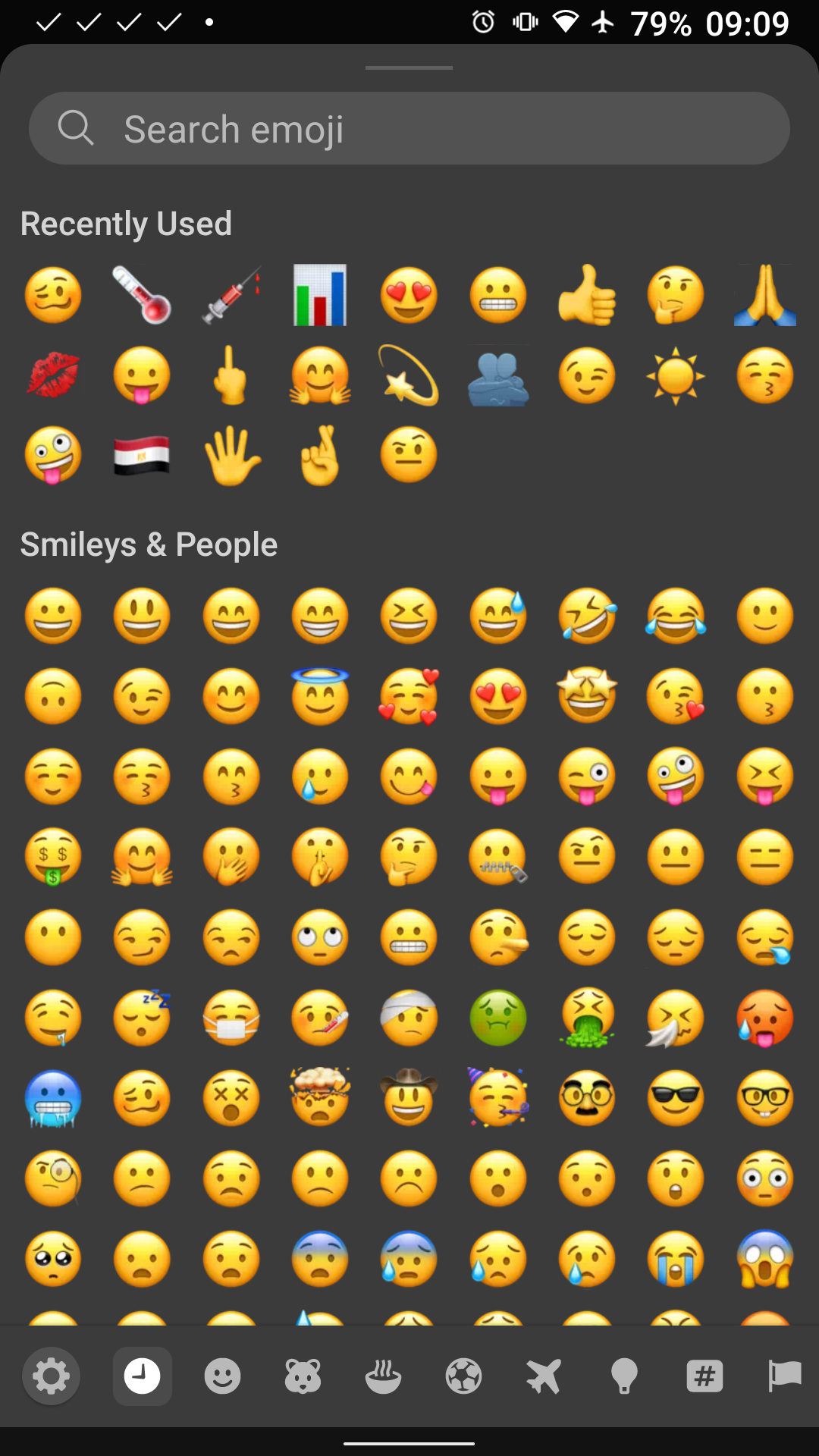 Some Recently Used Reactions Do Not Load Until I Scroll Down To Their Standard Position · Issue 