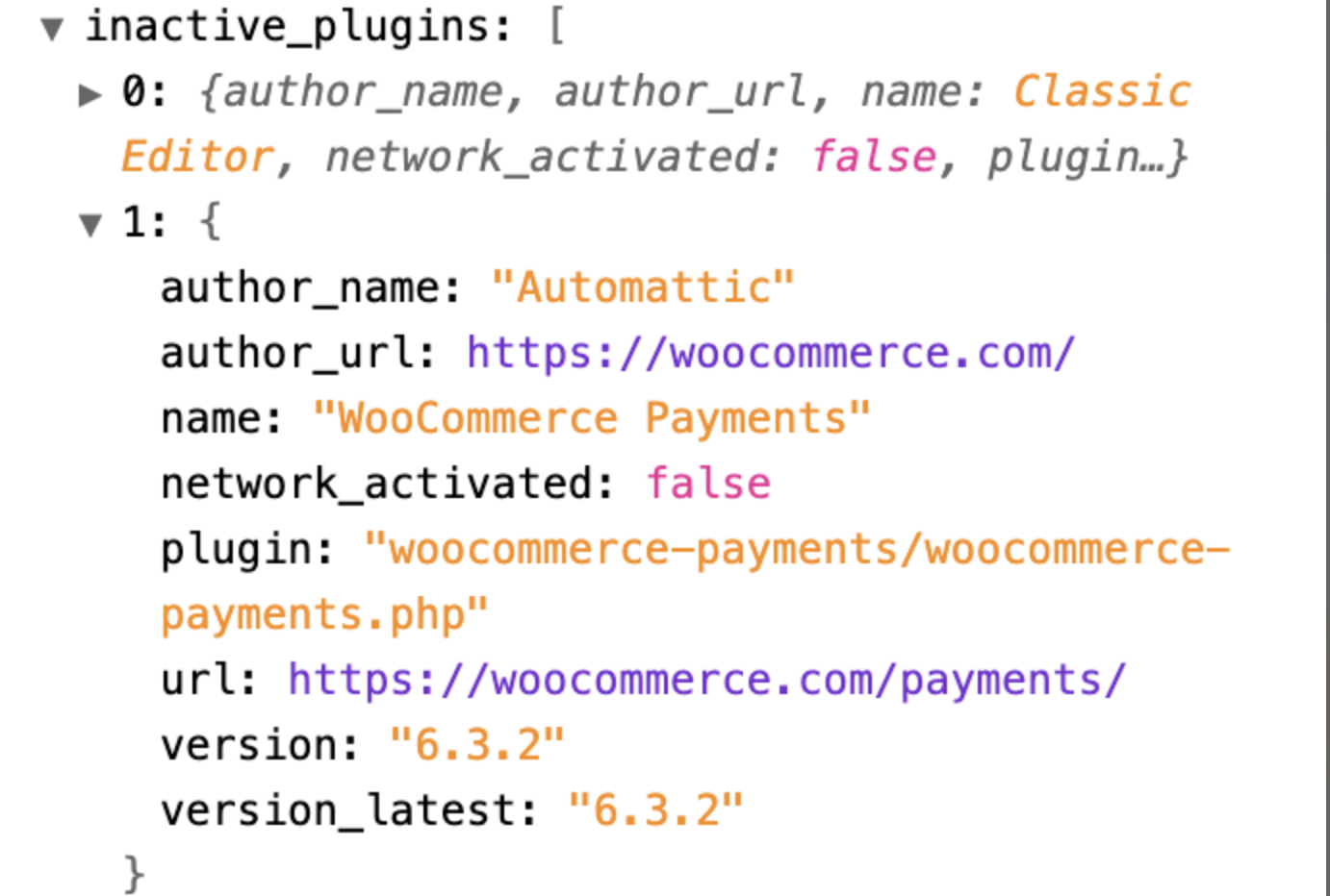 API: `system_status` returns a cached response with out-of-date plugins ...