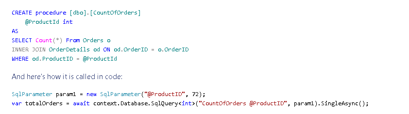 Stored procedures insert into none-entities types · Issue #1444 · dotnet/ef6 · GitHub
