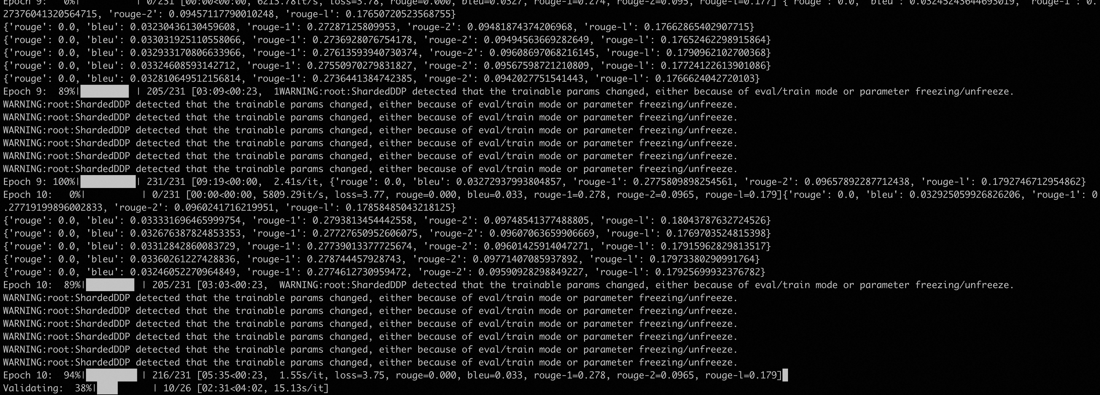 文案生成达不到基线水平 · Issue #57 · renmada/t5-pegasus-pytorch · GitHub