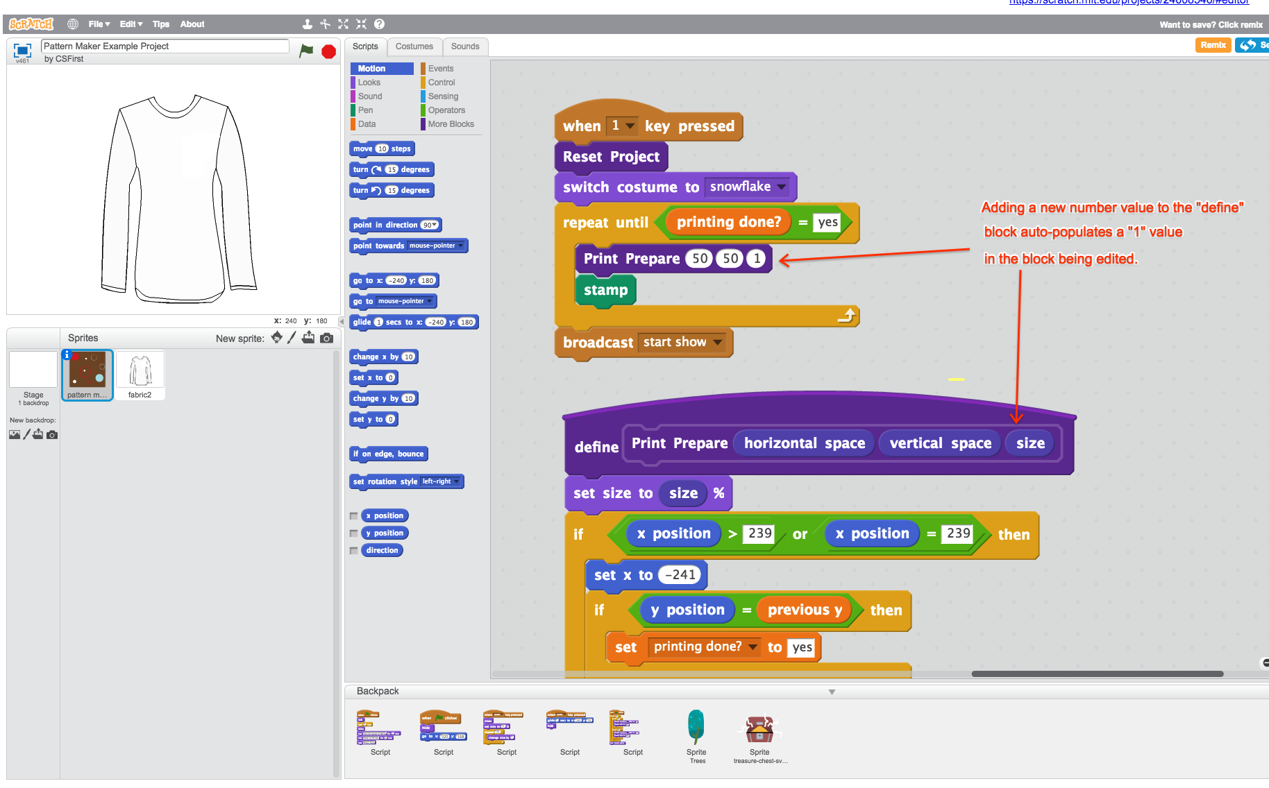 Define block does not autopopulate values for 3.0 projects · Issue ...