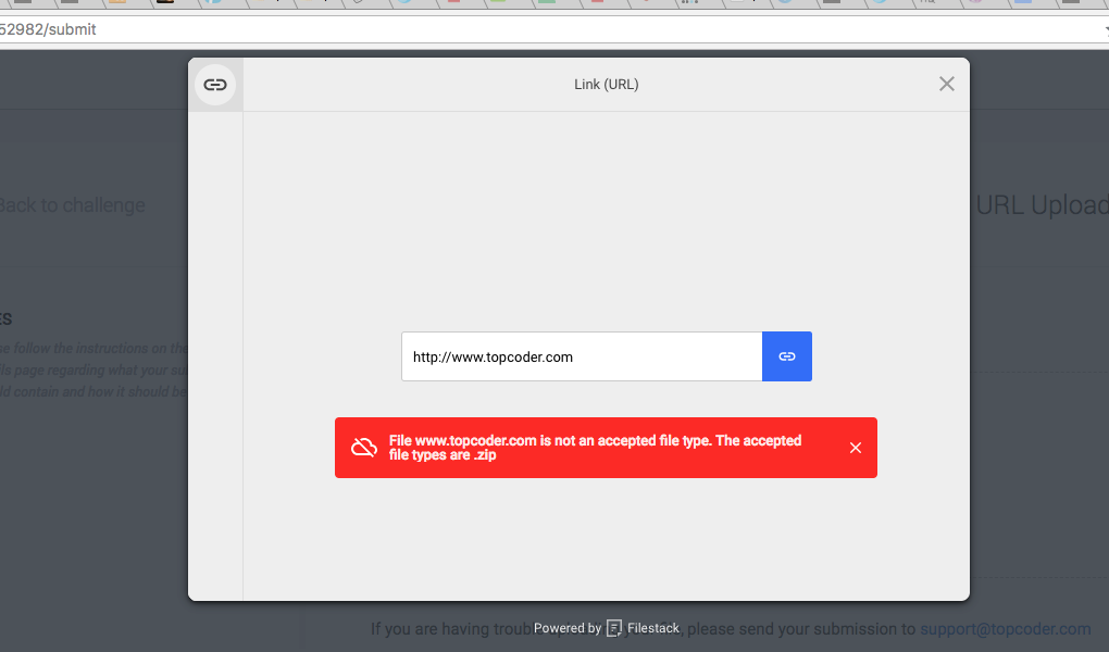 [$150] Submission - URL support in submission page · Issue #1268 · topcoder-platform/community ...