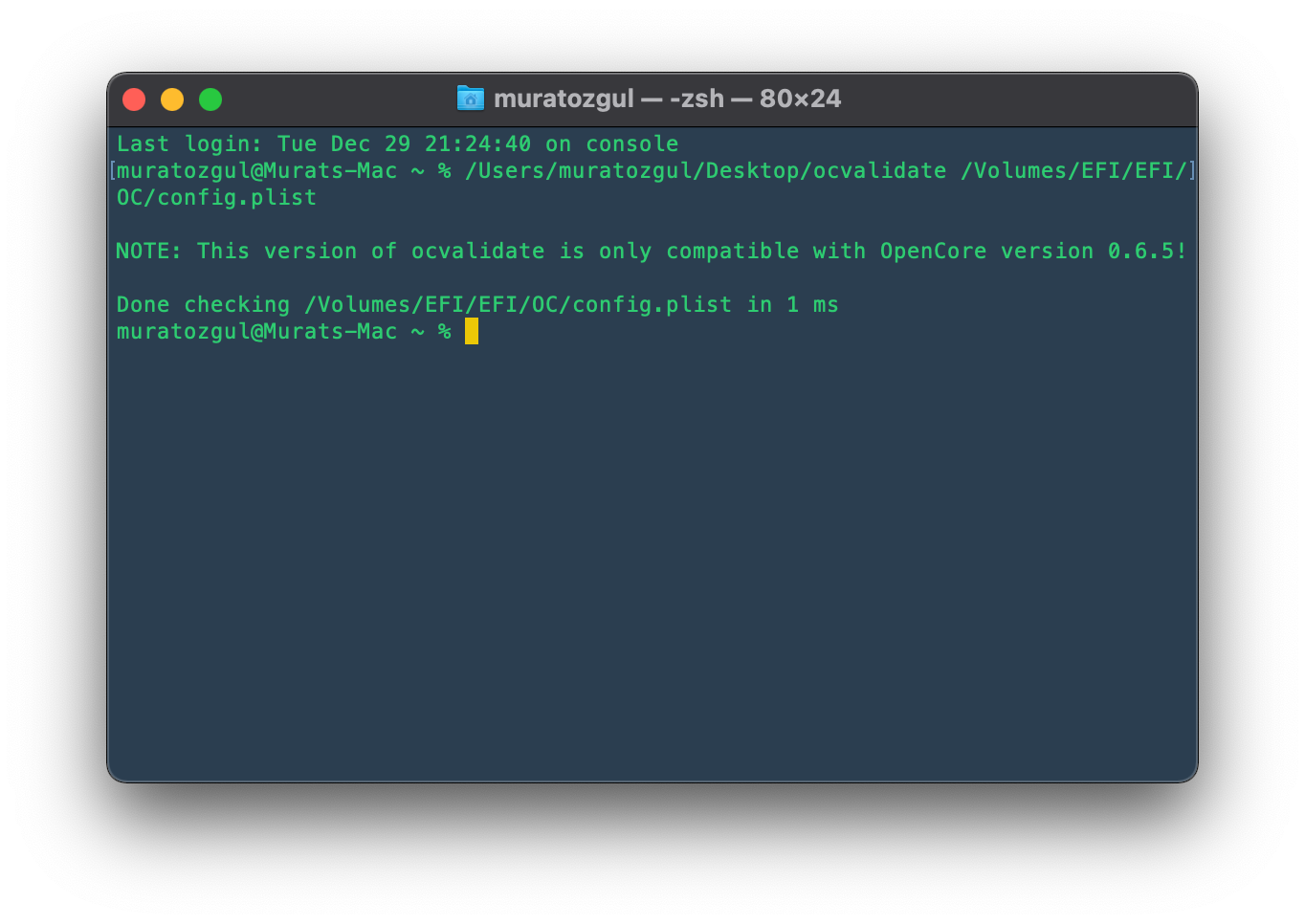 Clarification on error message · Issue #1396 · acidanthera/bugtracker · GitHub