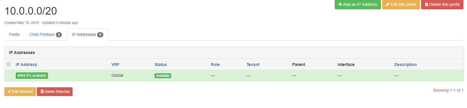 Child prefix as container - utilization statistics incorrect · Issue #2095 · netbox-community ...