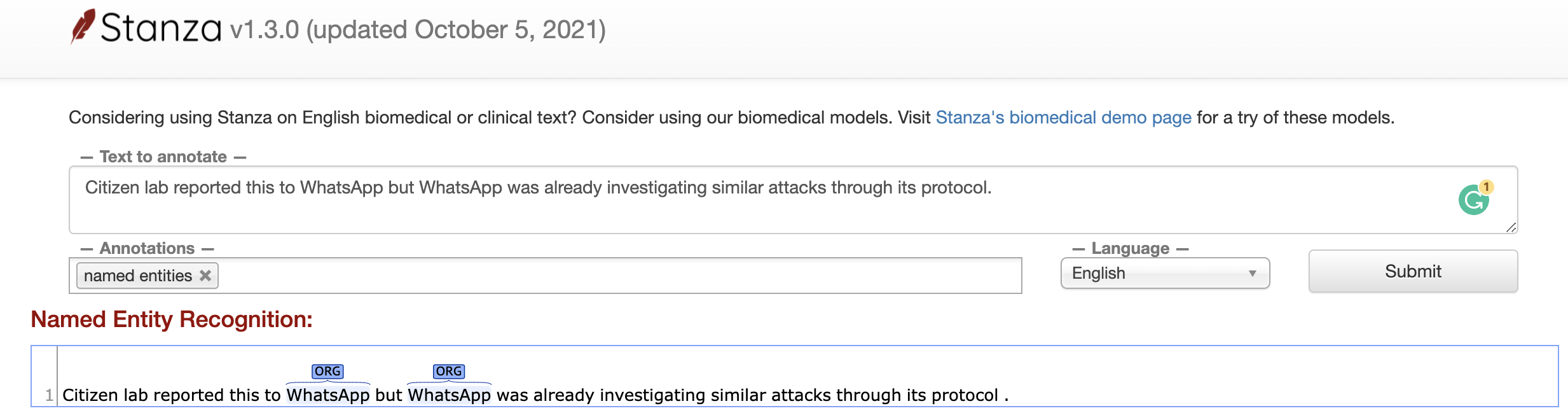 Different output between Stanza run and local model · Issue #891 · stanfordnlp/stanza · GitHub