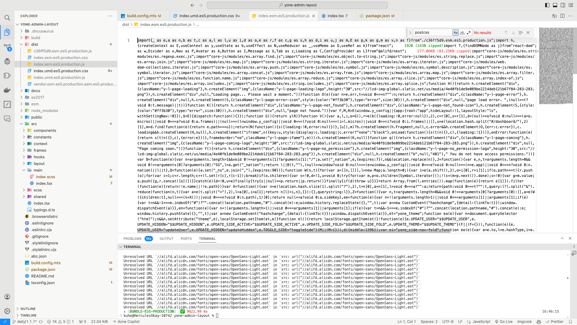 umd 模式下css bundle中多了很多冗余样式，求解！！！ · Issue #601 · ice-lab/icepkg · GitHub