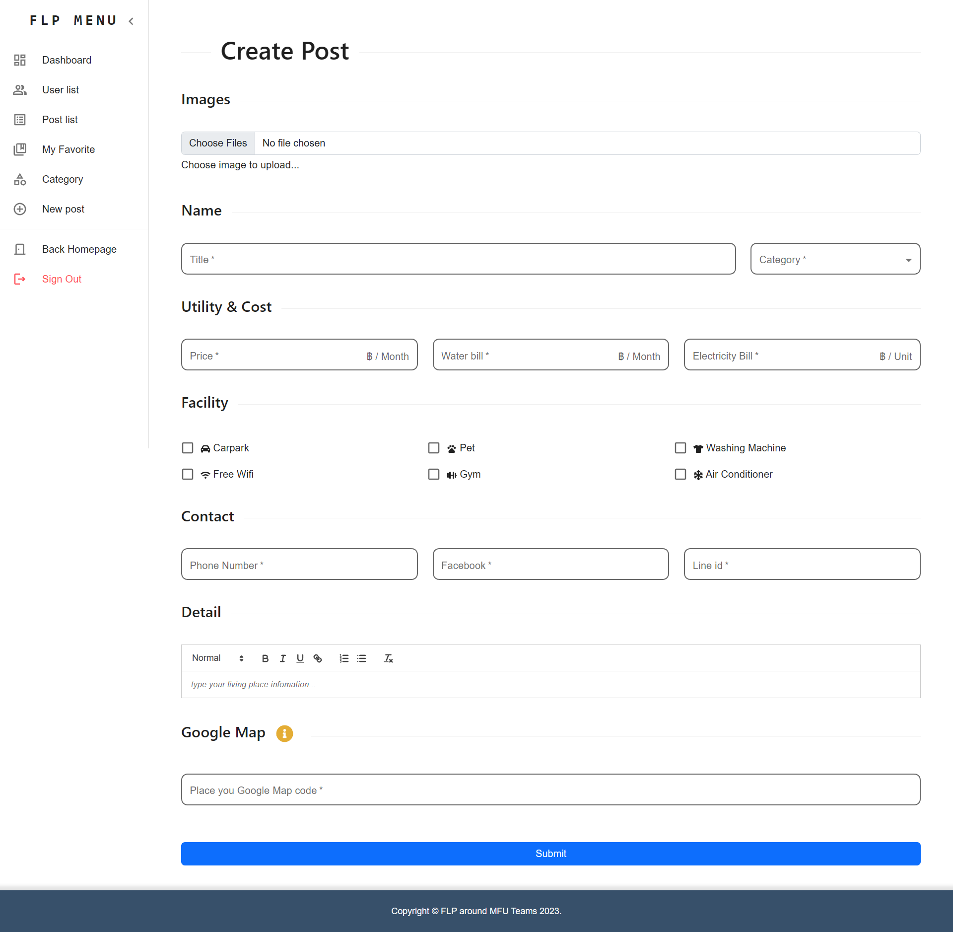 GitHub - sttwood/findlivingplace-mfu-frontend: Find Living Place around Mae Fah Luang University ...