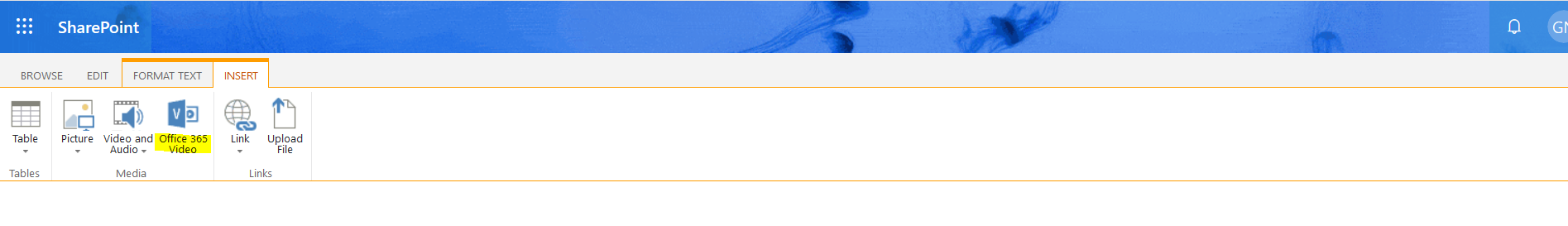 Possibities To Get Ms Stream Interface In Sharepoint Classic Pages · Issue 5619 · Sharepointsp 