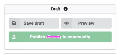 communities: visual feedback · Issue #907 · inveniosoftware/invenio-communities · GitHub