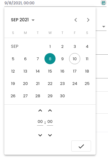 How To Disable Date And Show Only Time In The Picker · Issue 92 · H2qutc Angular Material