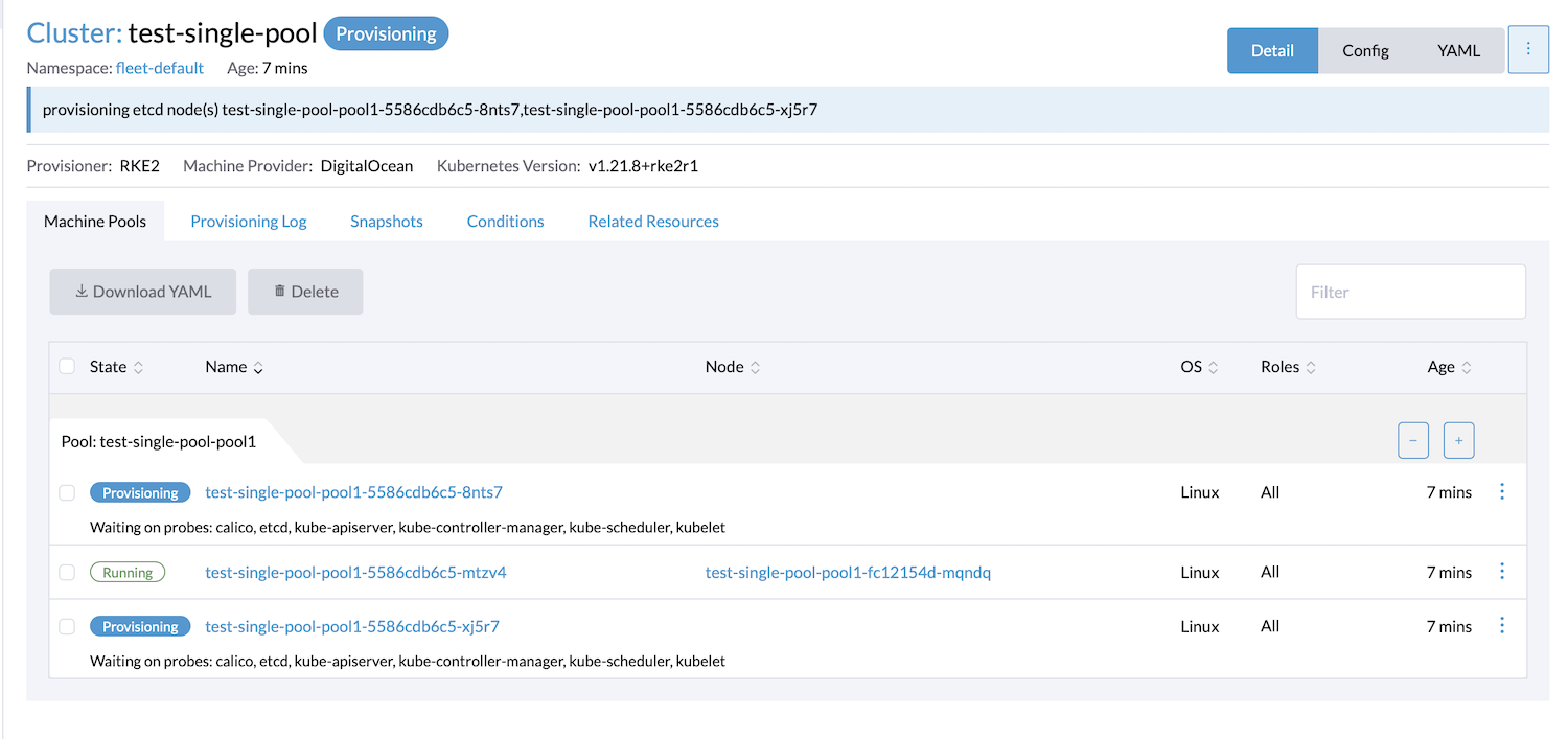 RKE2 cluster provisioning broken since v1.21.8 release · Issue #36051 · rancher/rancher · GitHub