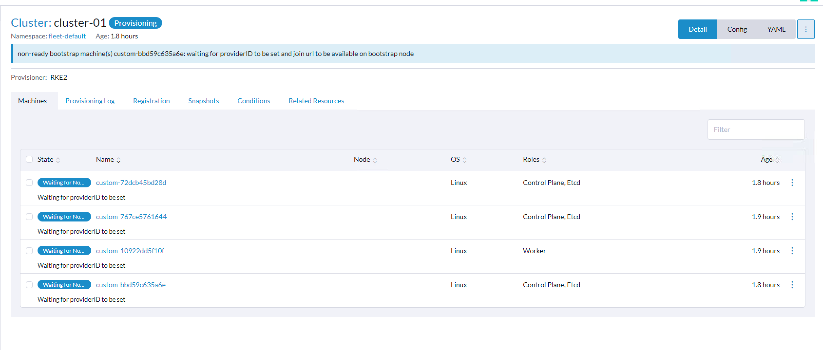 RKE2 cluster provisioning fails with vSphere cloud provider · Issue #37422 · rancher/rancher ...