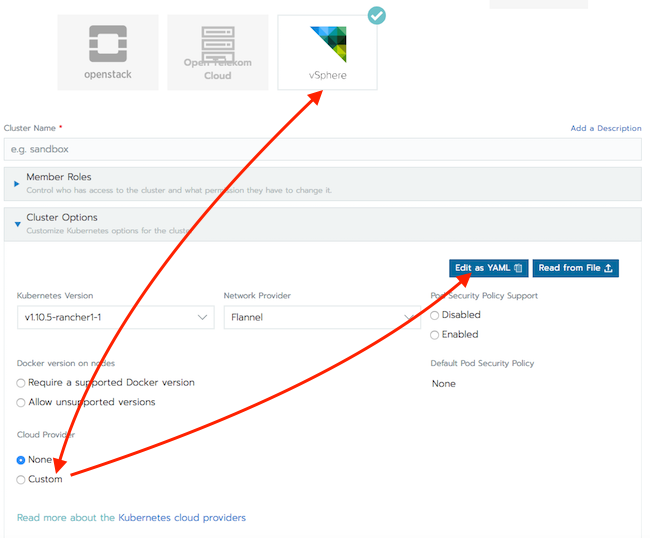 Make Vsphere Cloud Provider Configurable In The Ui · Issue 15089 · Rancherrancher · Github