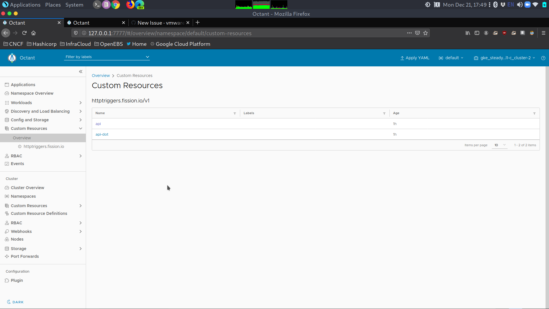 Not all custom resources are listed · Issue #1762 · vmware-archive/octant · GitHub
