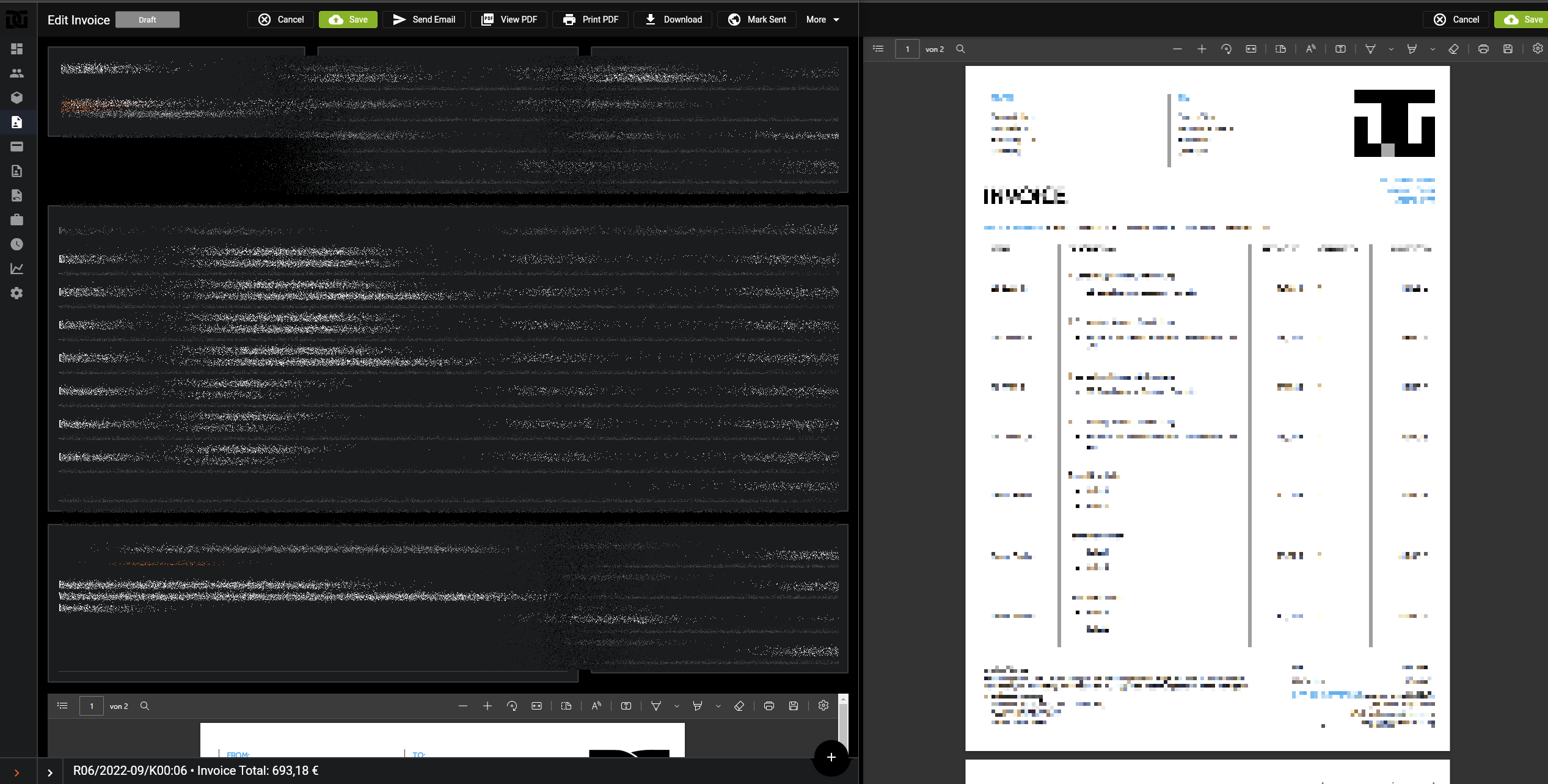 Feature Request: Invoice vertical view · Issue #495 · invoiceninja/admin-portal · GitHub
