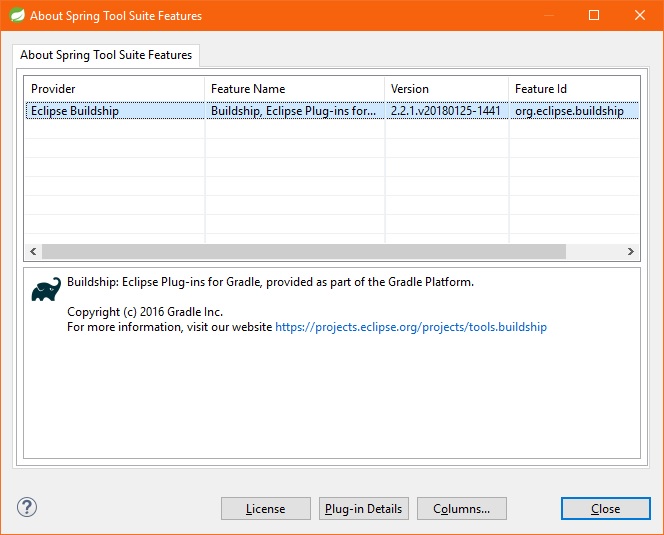 Seems Buildship 2.2.1v20180125-1441 wont work with JDK 9.0.4 on Windows 10 STS 3.9.3 x64. Have ...