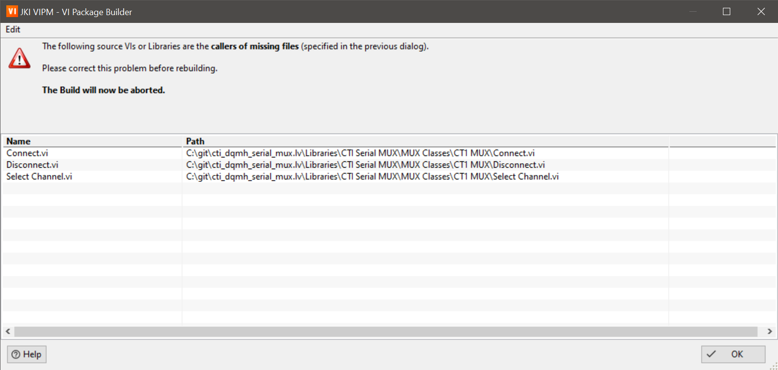 Package Building issues if calling VIs under "C:\Program Files\NI ...