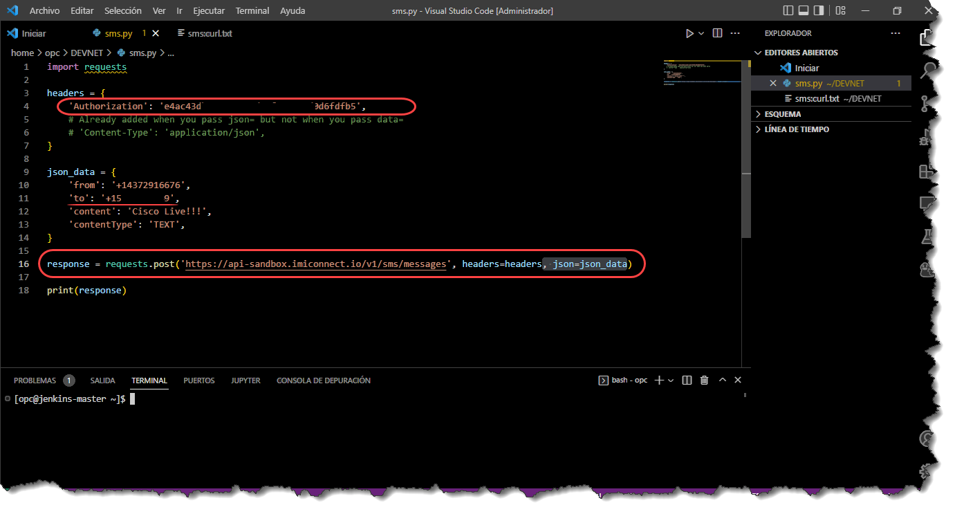Github Erick Zabala01webexconnectsms Webexconnectsms And Python