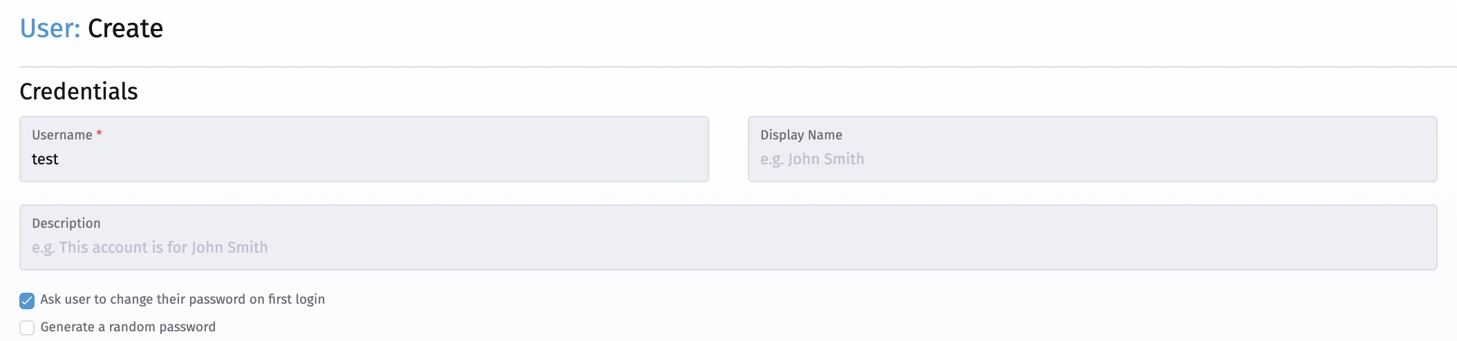 Dashboard - Users Creation "ask users to change password" is not requesting to change password ...