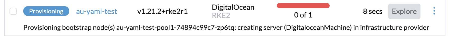 rke2 - Creating cluster from edit as yaml should redirect users to clusters page once the ...