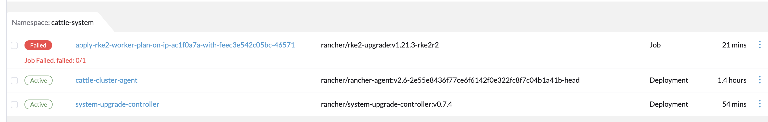On windows node job `apply-rke2-worker-plan-on` in the windows worker node fails with the error ...