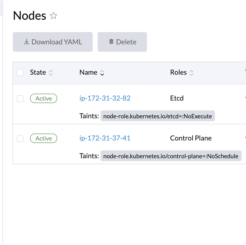 AWS rke2 node driver multi-nodes are stuck in provisioning in cluster management page with only ...