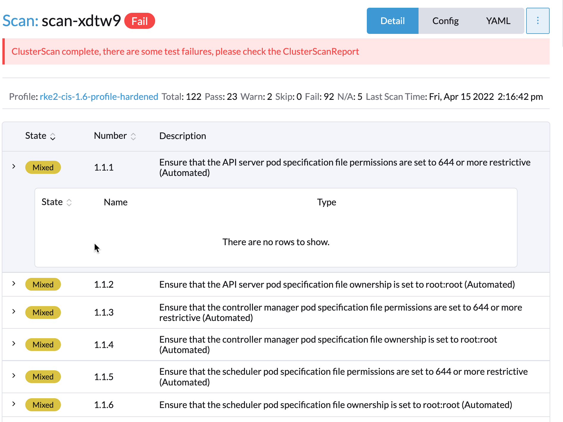 CIS scans fail on a hardened rke2 cluster with multiple roles · Issue #37397 · rancher/rancher ...