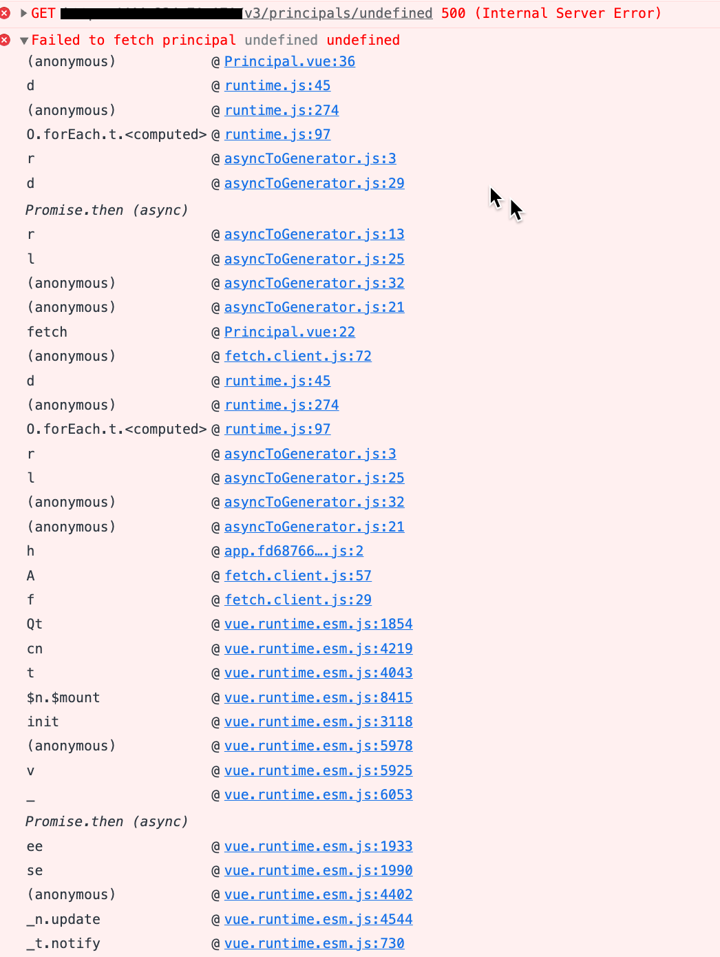 `Unable to fetch principal info` is seen while adding users when auth provider mode is set to ...