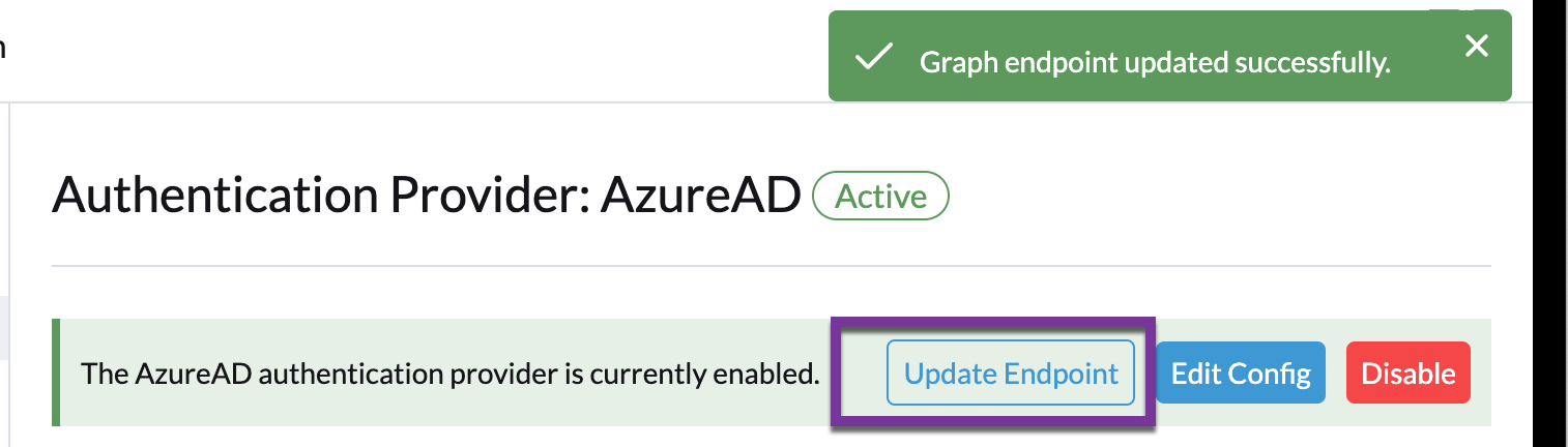 After updating the endpoint for azure AD the endpoint sticks around · Issue #6393 · rancher ...