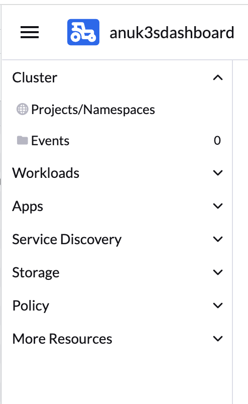Revert display of Cluster and Projects page for users with project roles and no cluster roles ...