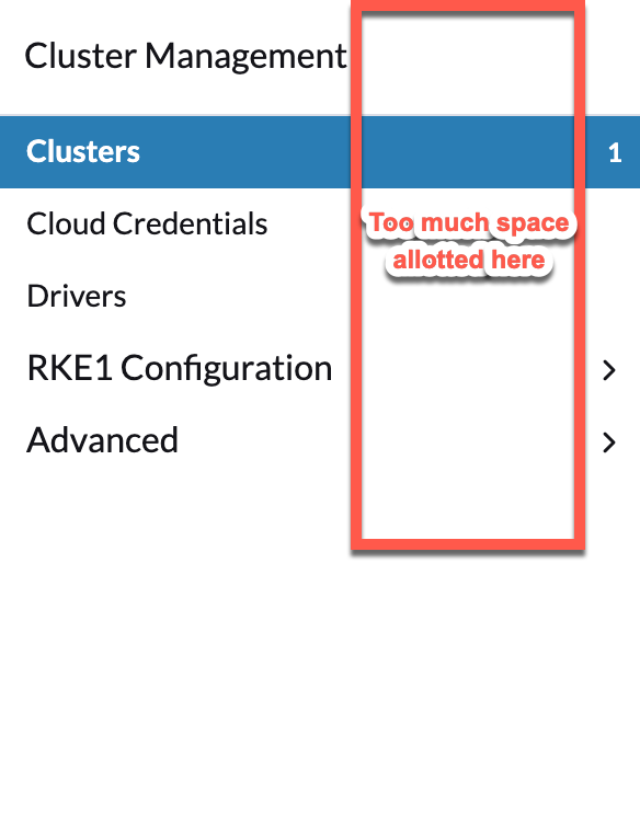 Enabling drag-and-drop functionality for the Cluster Explorer, Cluster Management sections would ...