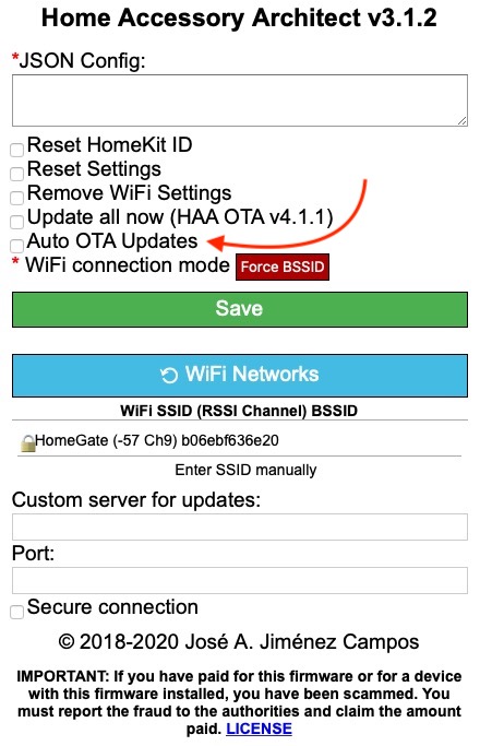 Automatically update? · Issue #1363 · RavenSystem/esp-homekit-devices · GitHub