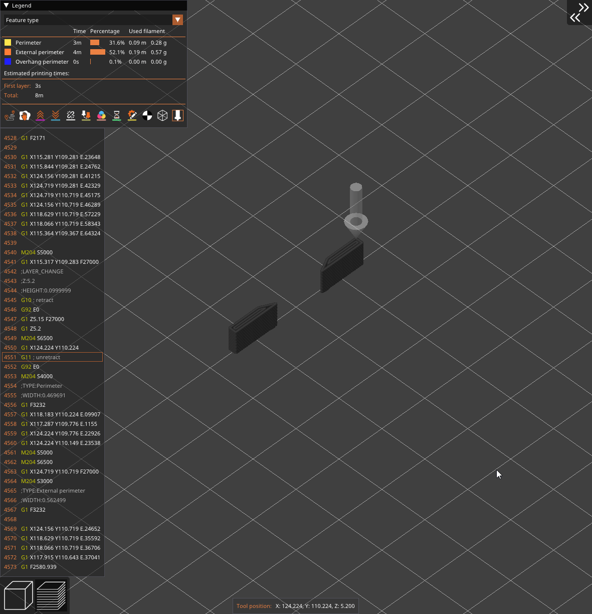 Single Perimeter Bridges printed in mid air before poles get printed · Issue #11101 · prusa3d ...