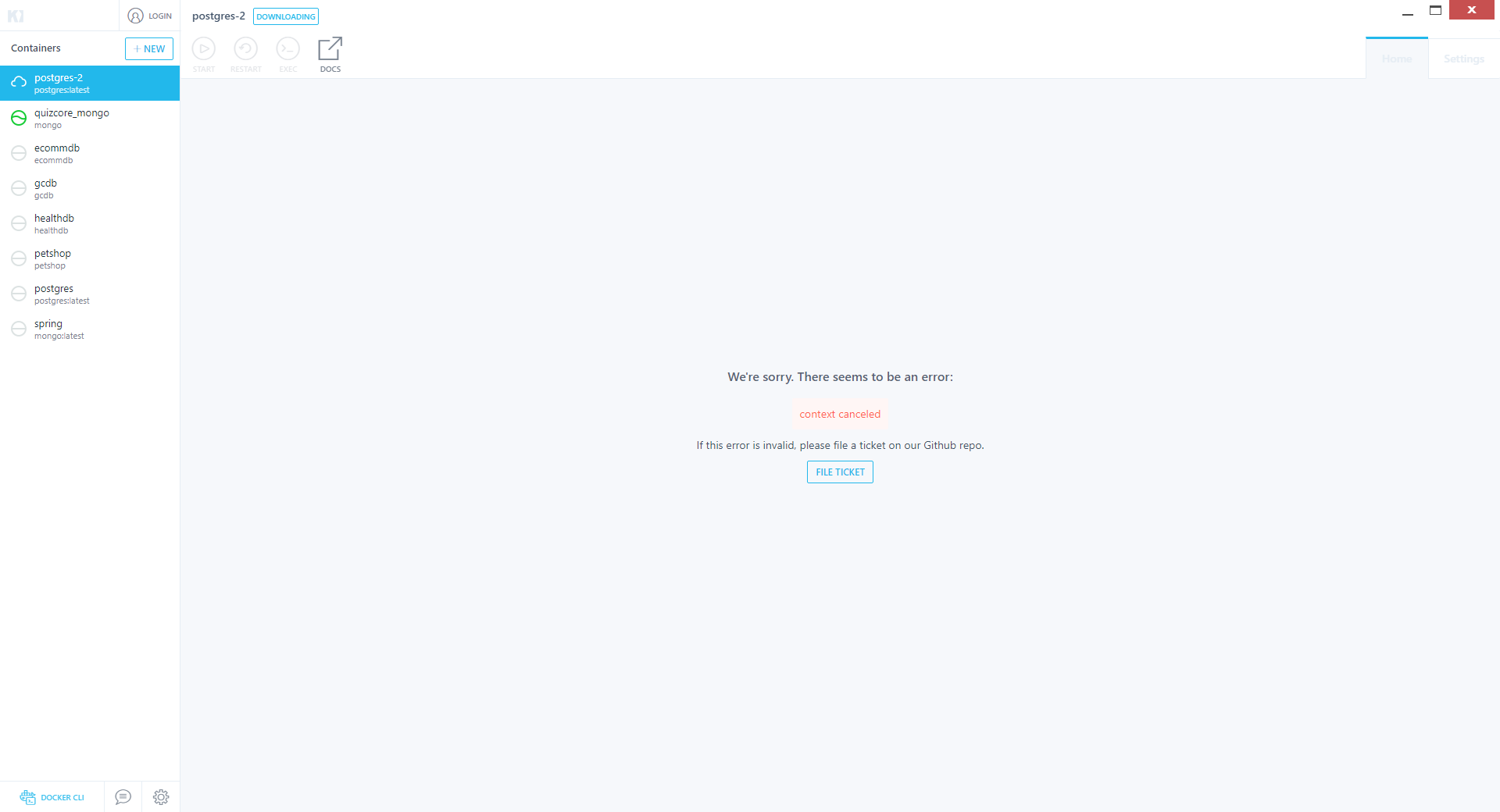 Kitematic is frustrating. · Issue #5330 · docker/kitematic · GitHub