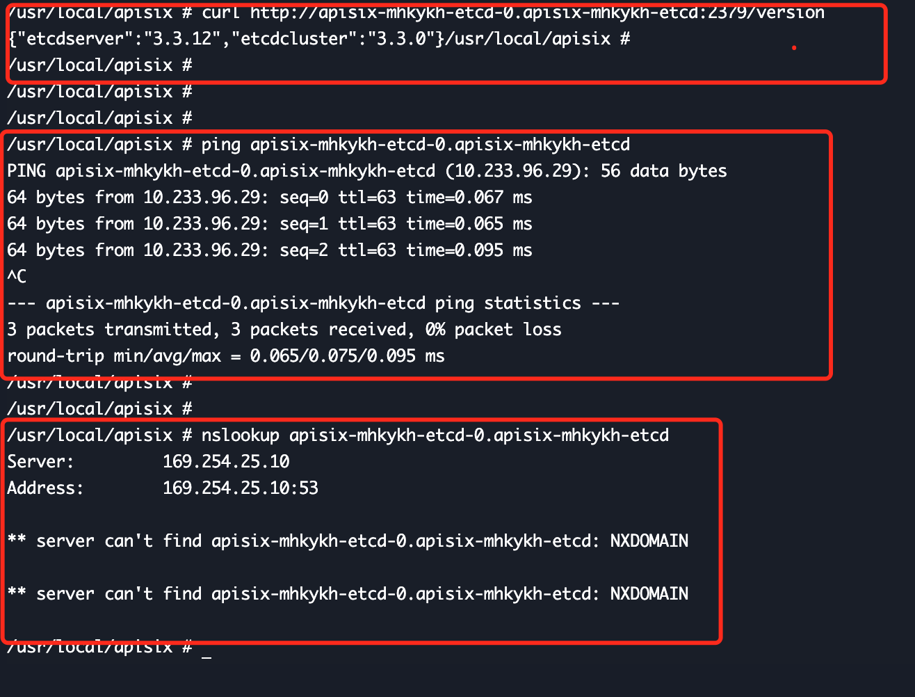 Bug Set Route Fail When Etcd Host Is Domain In K8s Env · Issue 2129 · Apacheapisix · Github 4617