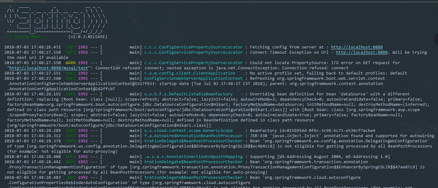 config Two ways to use it，However, one does not understand discovery:enabled true discovery ...
