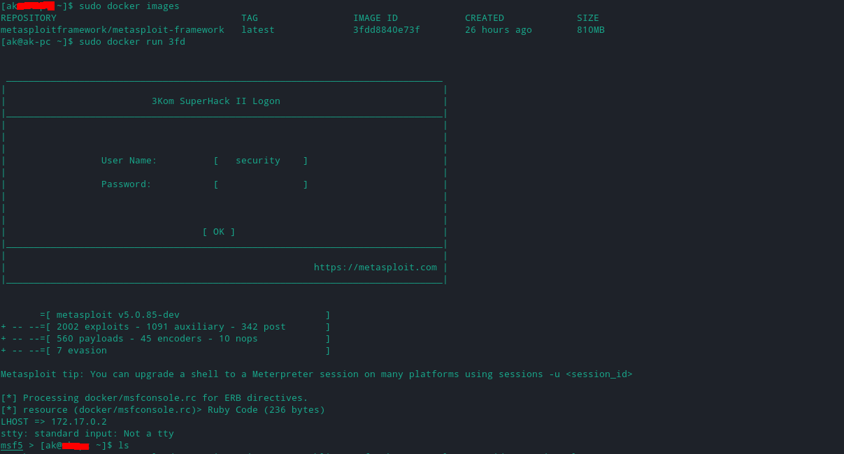 Metasploit Exits Automatically · Issue 13269 · Rapid7metasploit Framework · Github