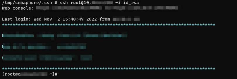 target unreachable · Issue #1077 · semaphoreui/semaphore · GitHub