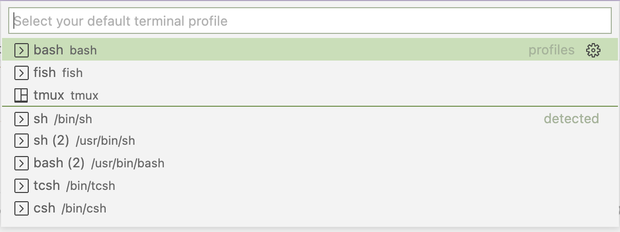 Terminal Profiles Defined In A Workspace File Cannot Be Selected · Issue 123031 · Microsoft