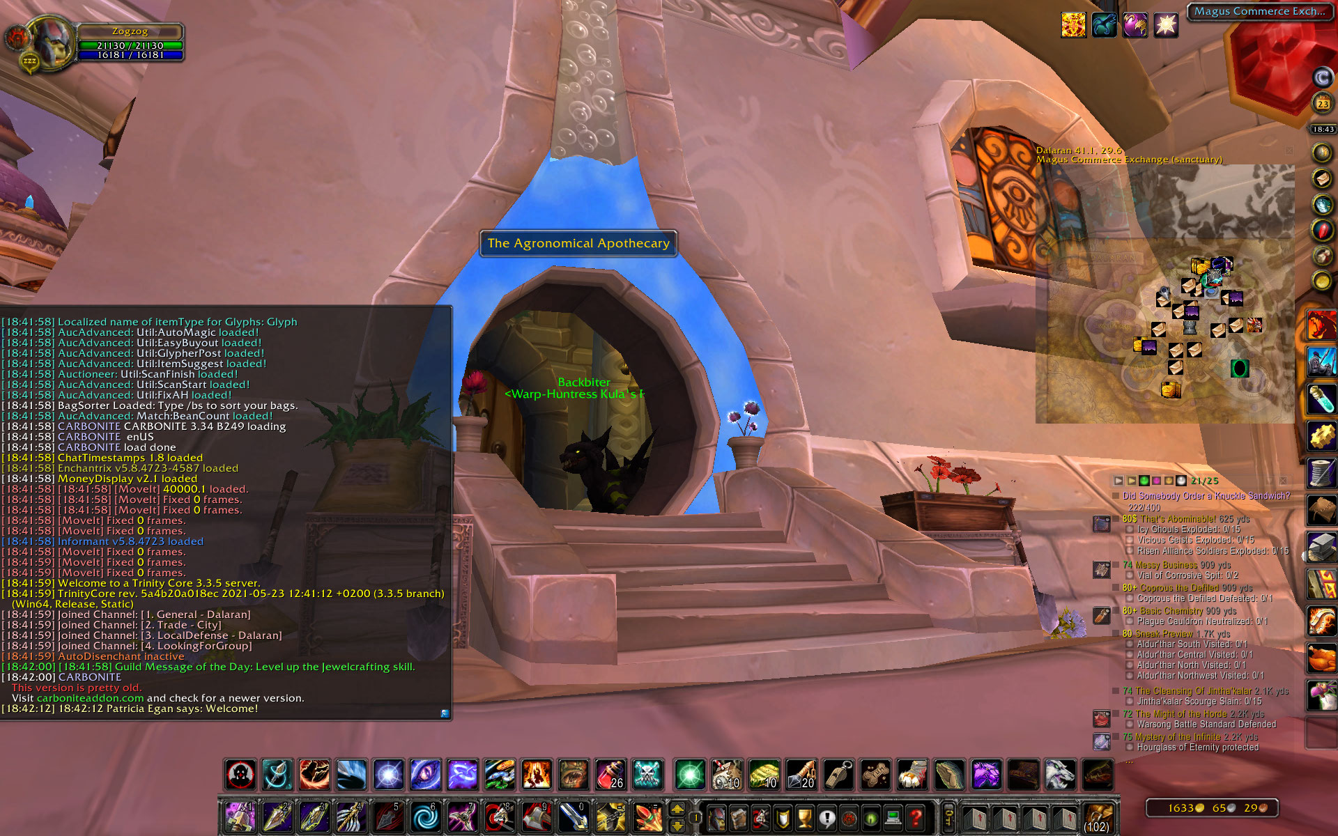 Core/Creature: Backbiter npc hunter pet got stucked in the wall · Issue ...