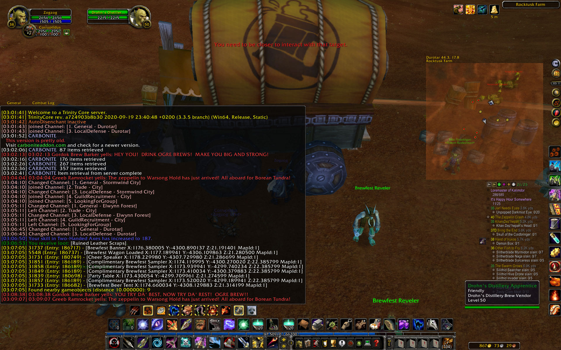 DB/GameObject: Brewfest wagons and tents overscaled or wrong objects · Issue #25473 ...