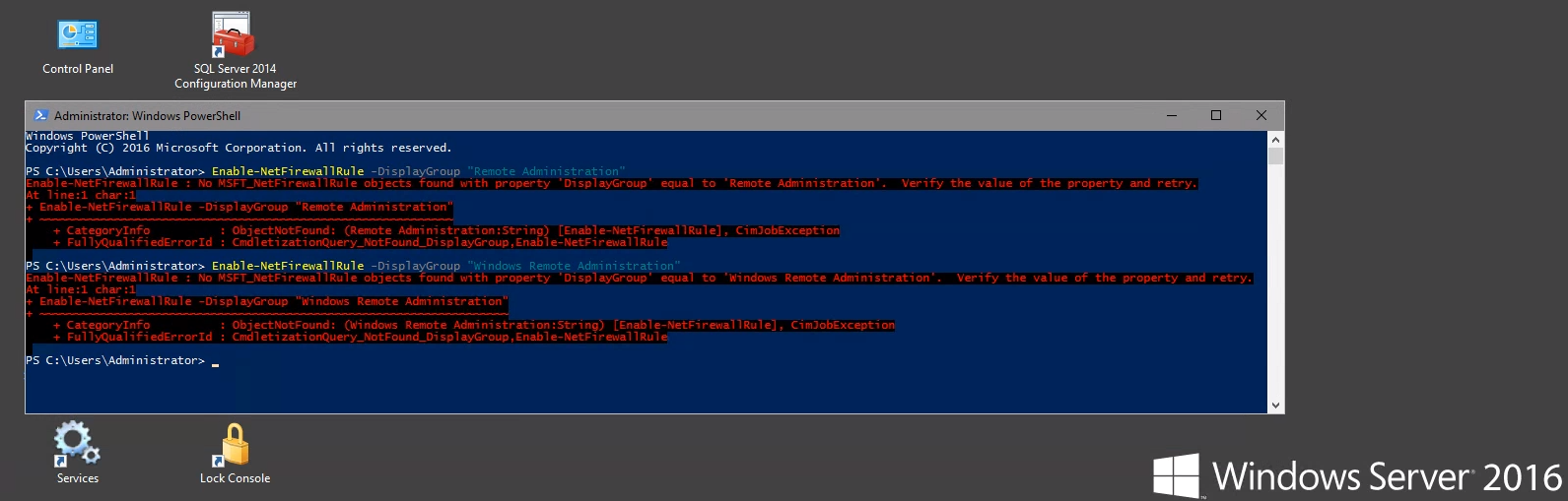 Invalid Firewall command for Server 2019 · Issue #4477 · MicrosoftDocs/windowsserverdocs · GitHub