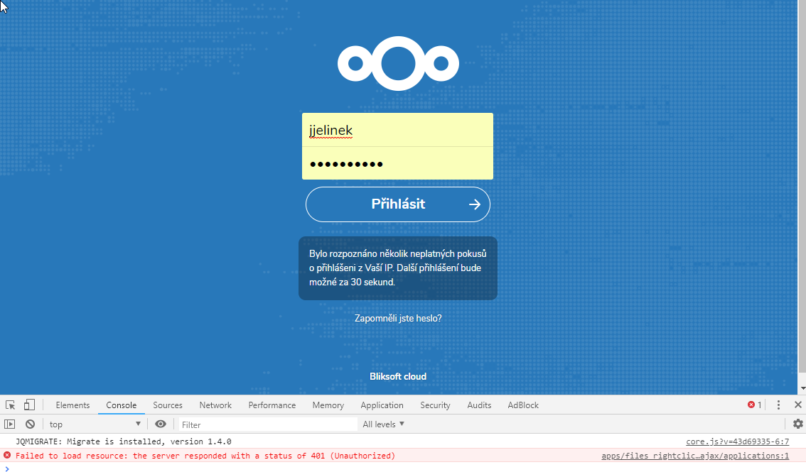 persistent failed login warning · Issue #14158 · nextcloud/server · GitHub