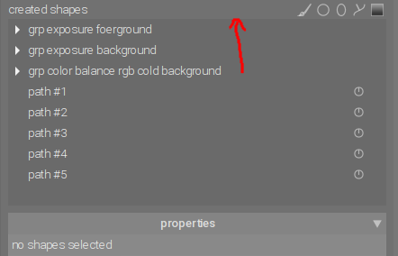 Mask manager: Change the order (hierarchy) of shapes in group from bottom to top · Issue #14154 ...