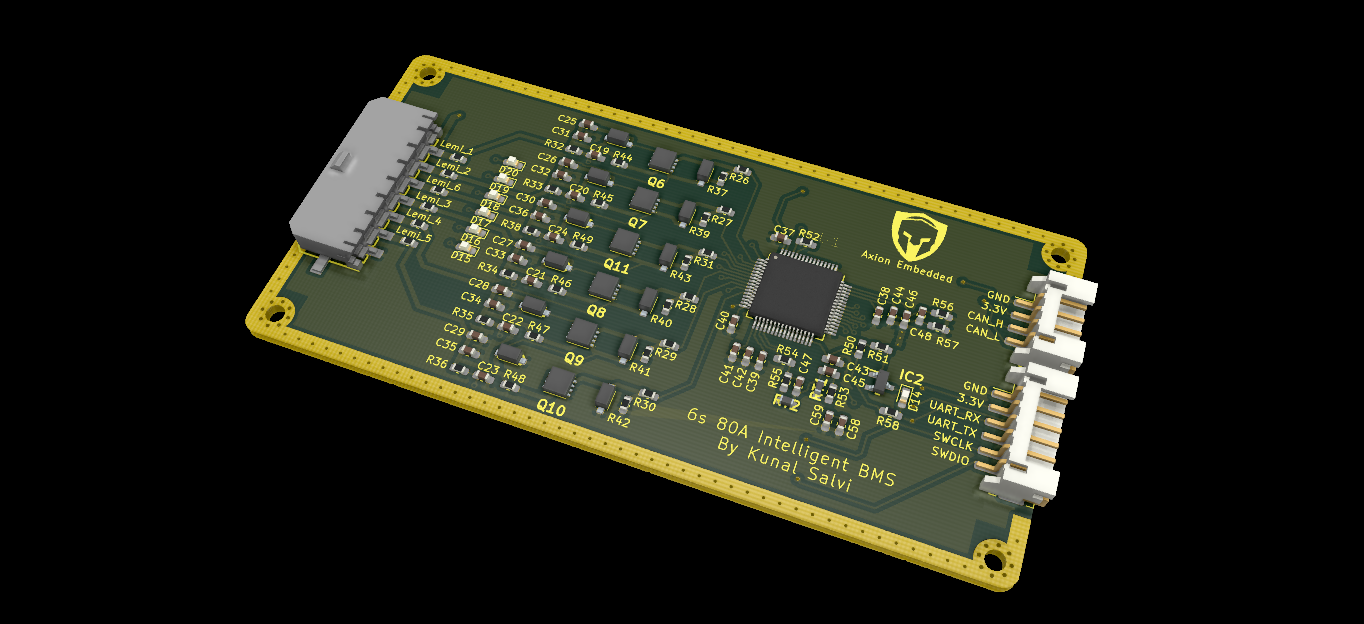 GitHub - embeddedalpha/BMS: Battery Management System for 6s4p Li-ion Pack