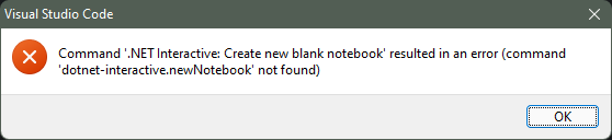 Vsc Cannot Open Notebook · Issue 1775 · Dotnetinteractive · Github 5253