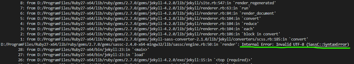 Could not find gem 'wdm (>= 0.1.0) x64-mingw32' in any of the gem sources listed in your Gemfile ...