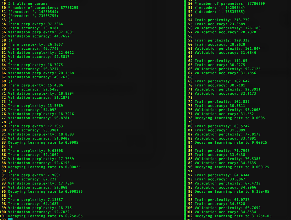 Translation Performance Degradation After Updated Code · Issue 329 · Opennmtopennmt Py · Github