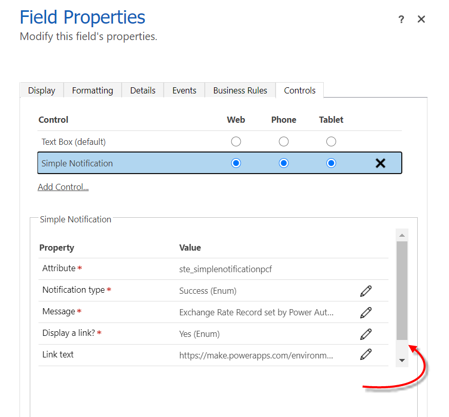 Simple Notification: make link "clickable" / open link in new tab · Issue #28 · MscrmTools/PCF ...