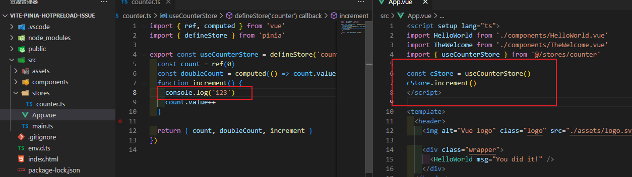 pinia-vite-hotUpdate-issue · Issue #1721 · vuejs/pinia · GitHub pinia-vite-hotUpdate-issue · Issue #1721 · vuejs/pinia · GitHub